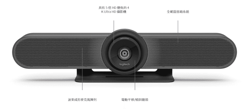 Logitech MeetUp | 適用於小型房間 | 最多6人 (960-001101) - Vertex