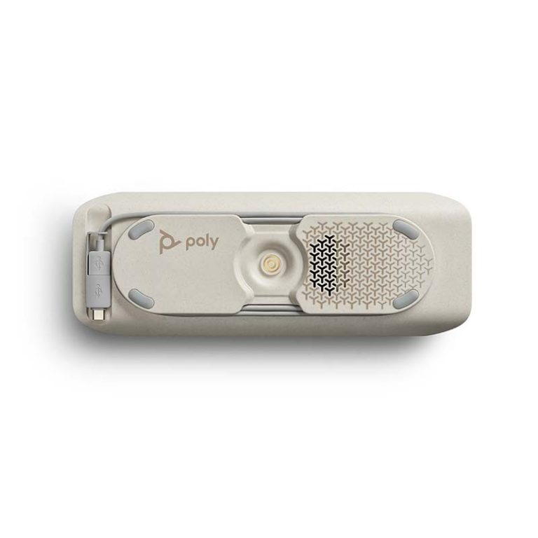 Poly Sync 40 會議電話揚聲器 | MS Teams | USB-A & USB-C (77P35AA) - Vertex